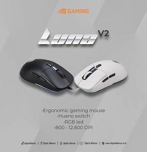 Digital Alliance Mouse Gaming Luna RGB V2-Gaming Mouse